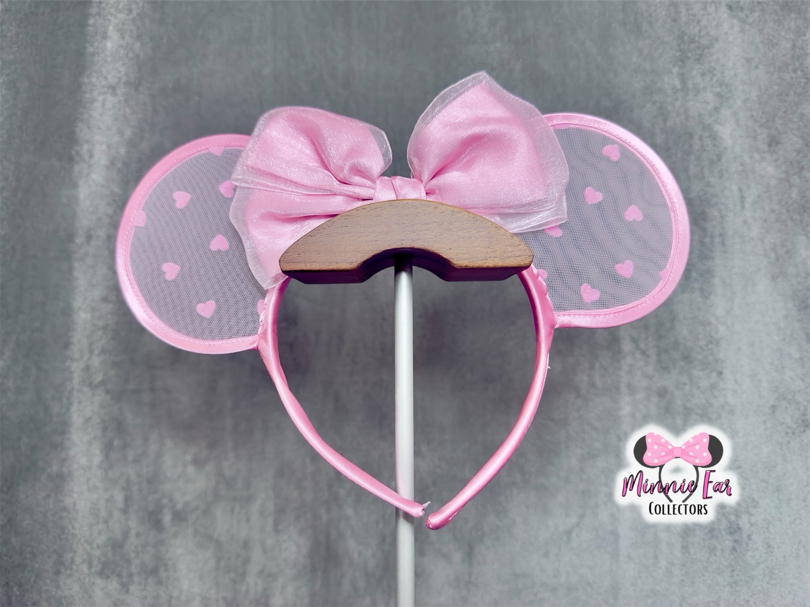 Pink Heart Lace Ears – TDR – Minnie Ear Collectors