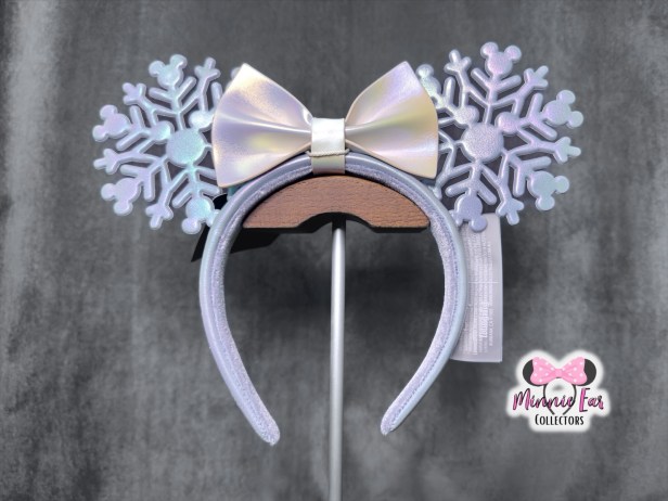 Minnie Mouse Snowflake Iridescent Ears by Stitch Shoppe – Minnie Ear ...